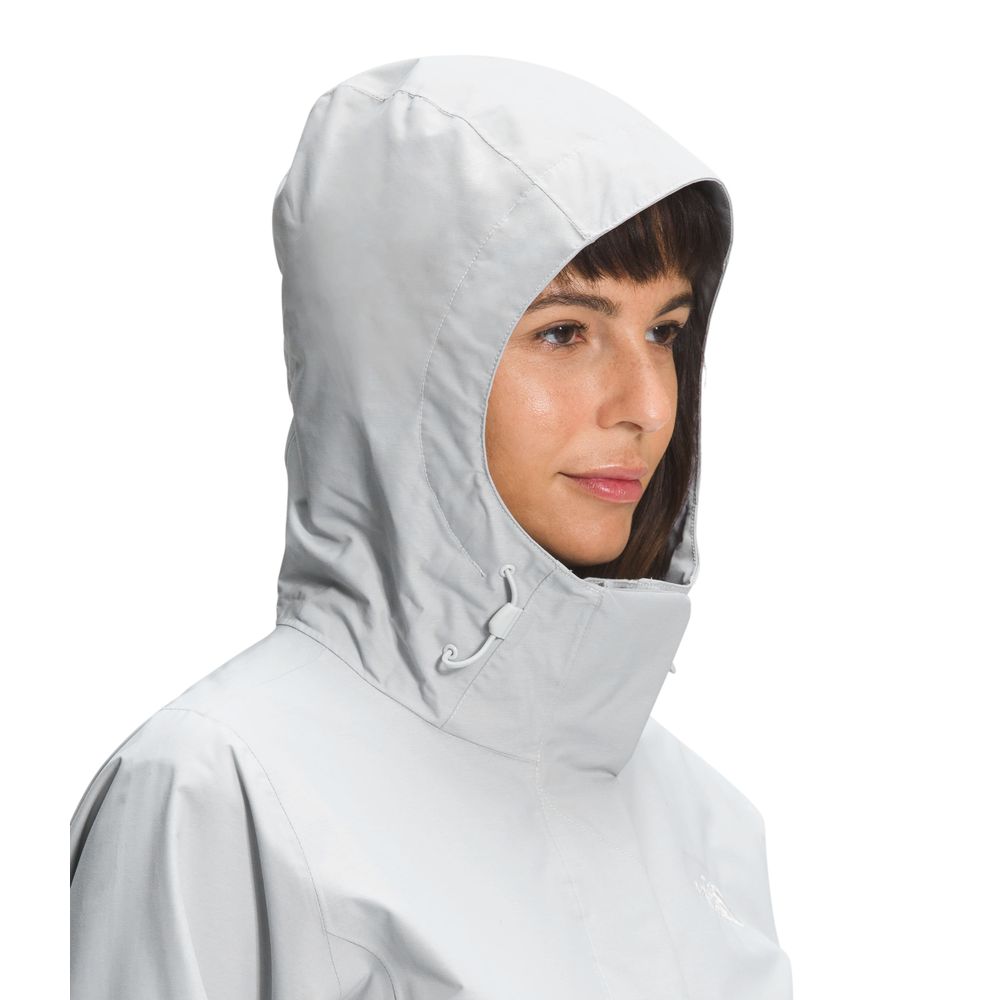 Compra Chaqueta Venture 2 Impermeable Gris Mujer The North Face en ...