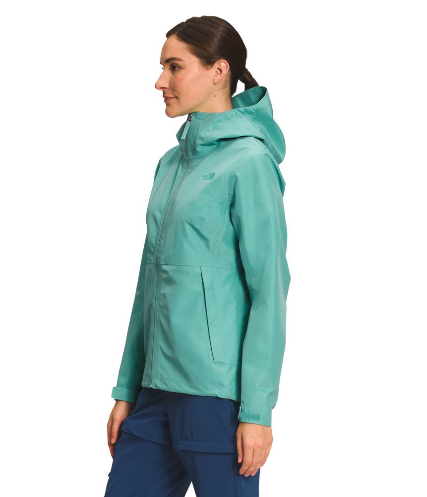 Compra Chaqueta Dryzzle Futurelight Impermeable Verde Mujer The North ...